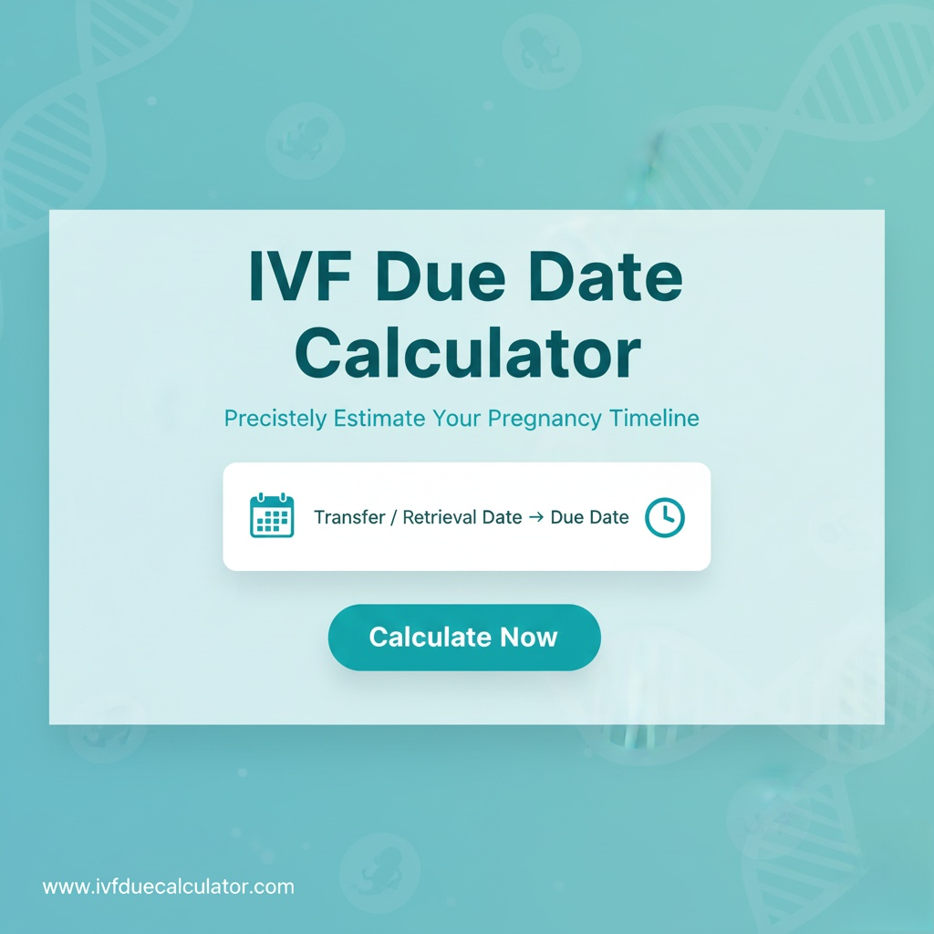 IVF Due Date Calculator | Online IVF Due Date 2025